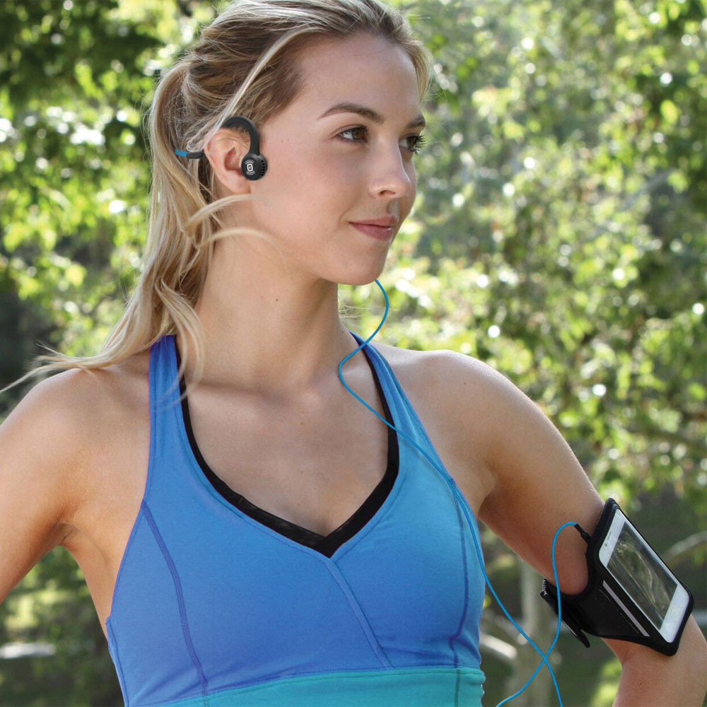 Aftershokz Sportz Titanium Headphones With Mic Aw17