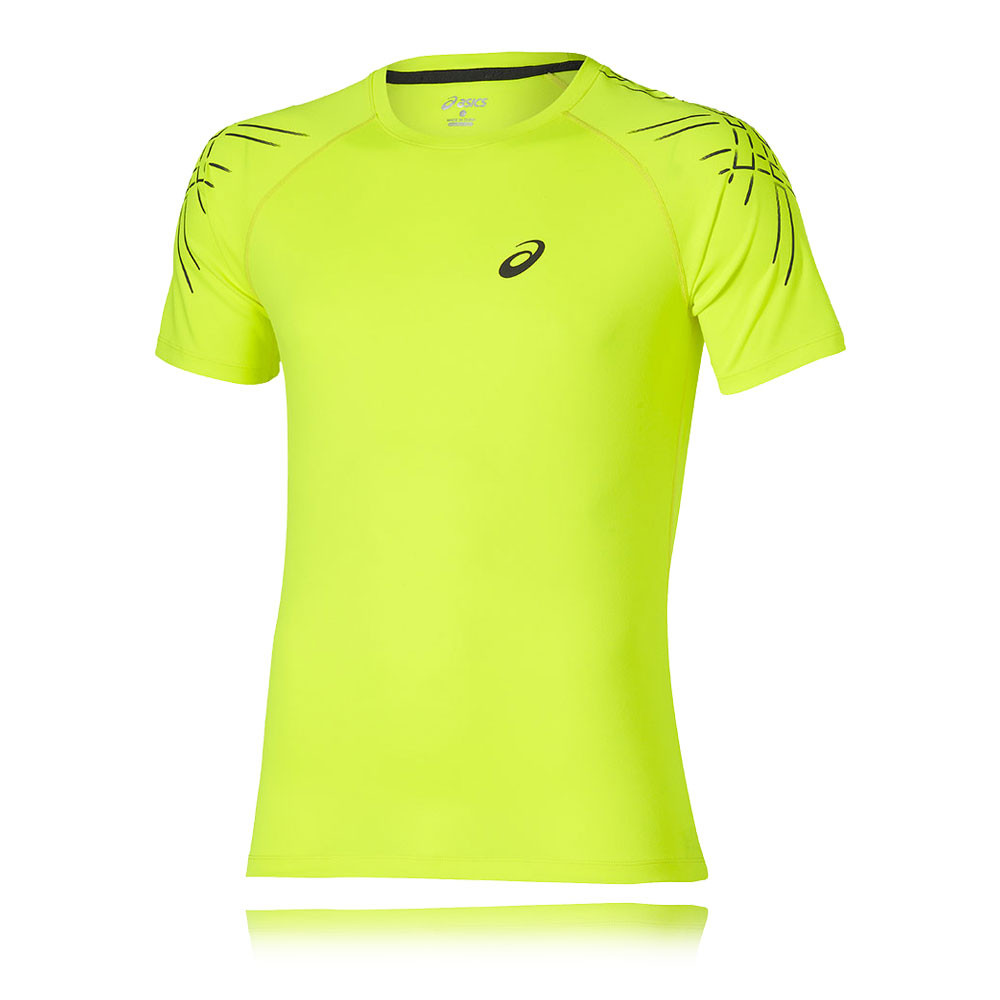 Asics Stripe Running T-Shirt | SportsShoes.com