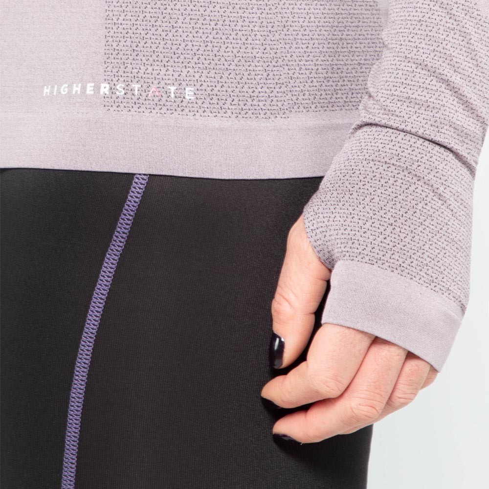 Higher State Seamfree Women's Long Sleeve Half Zip Top | SportsShoes.com