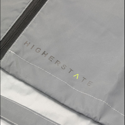 Higher State All Over Reflect Hooded Running Jacket | SportsShoes.com