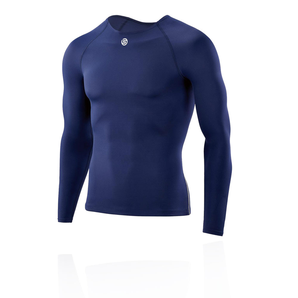 Skins DNAmic Team Compression Long Sleeve Top | SportsShoes.com