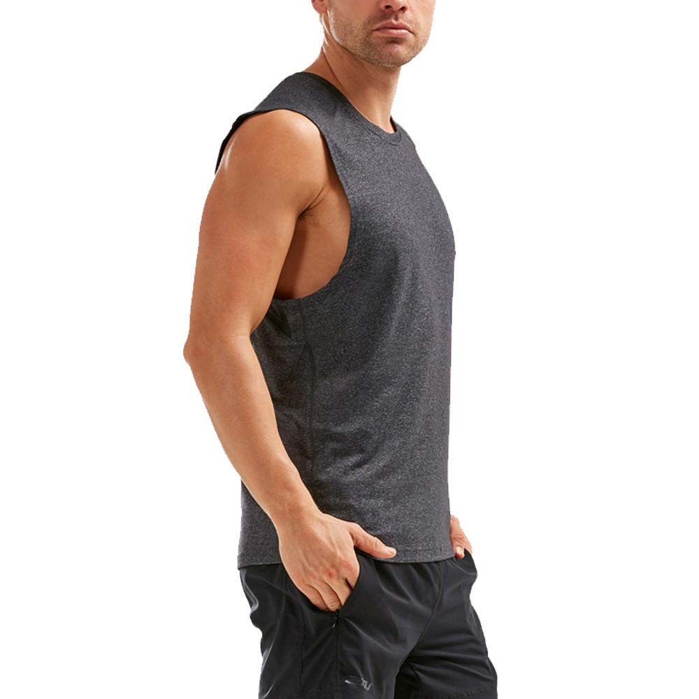 2XU XCTRL Low Armhole Muscle Vest | SportsShoes.com