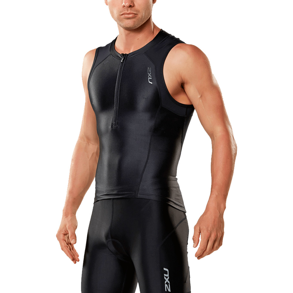 2XU Compression Tri Singlet | SportsShoes.com